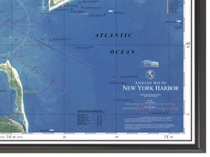 Nautical Charts Online - Chart New_York_Harbor, NY, New York Harbor ...